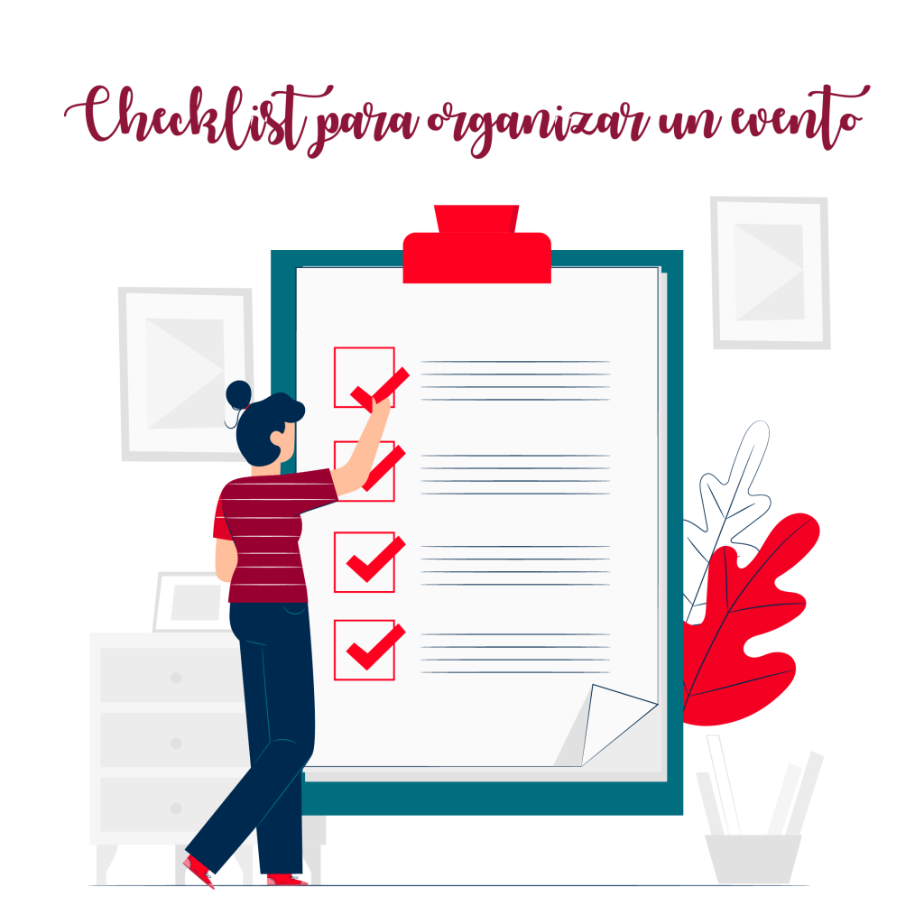 Checklist para organizar un evento | coMsentido